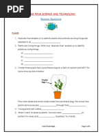 Grade 5 Science-and-Technology-Notes | PDF | Common Cold | Influenza