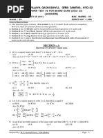 CBSE Class 12 Compartment Mathematics Question Paper 2024 Set 2 65 S 2 ...