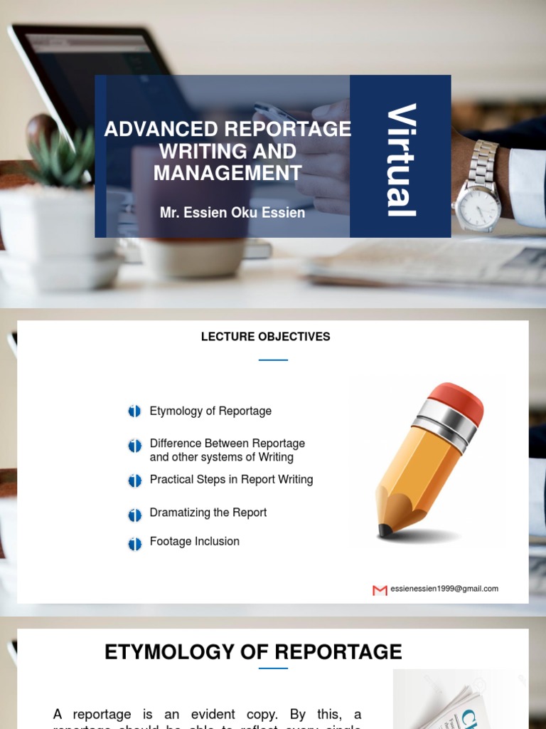Report Writing Lecture | PDF | Journalism | Communication