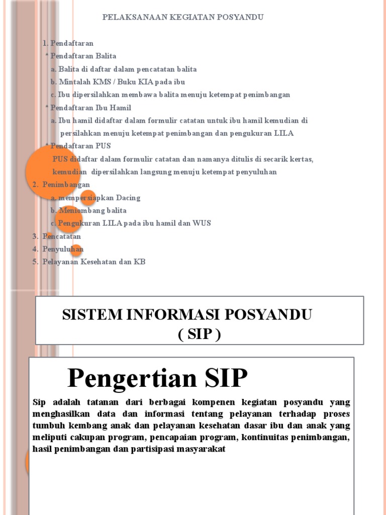 Power Poin Kader Posyandu | PDF