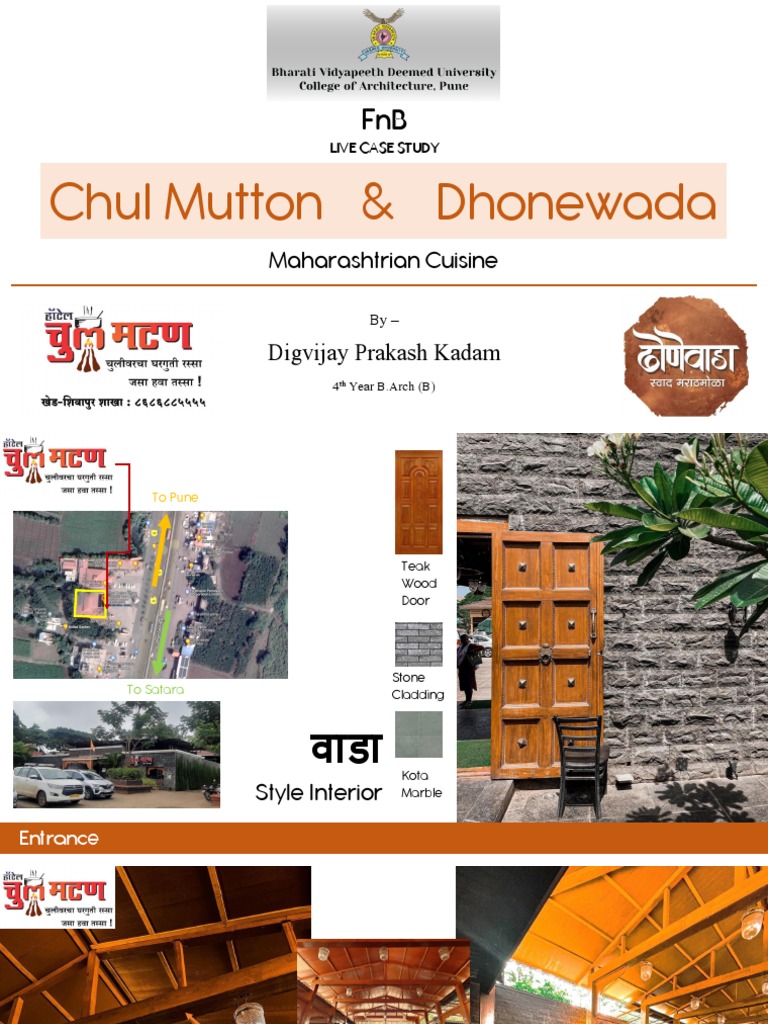 FNB Case Study - Digvijay Kadam | PDF | Cuisine | Foods