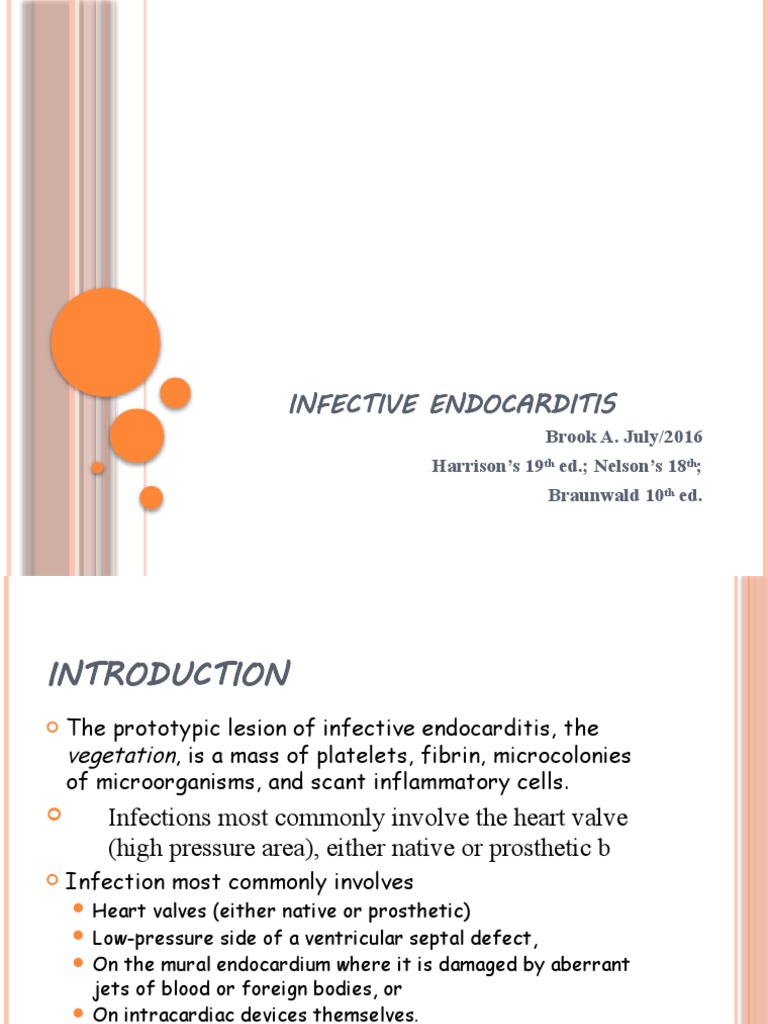 Infective Endocarditis | PDF | Staphylococcus | Streptococcus