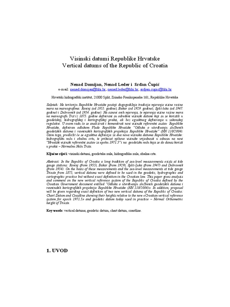 190033.DOMIJAN-LEDER-CUPIC VISINSKI DATUMI RH - Nakon Recenzije | PDF