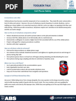 Fire Safety Toolbox Talk | PDF