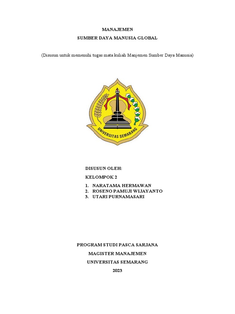 Kel 2 MSDM Global | PDF