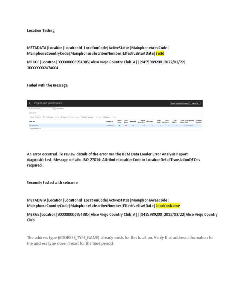 Location Testing | PDF