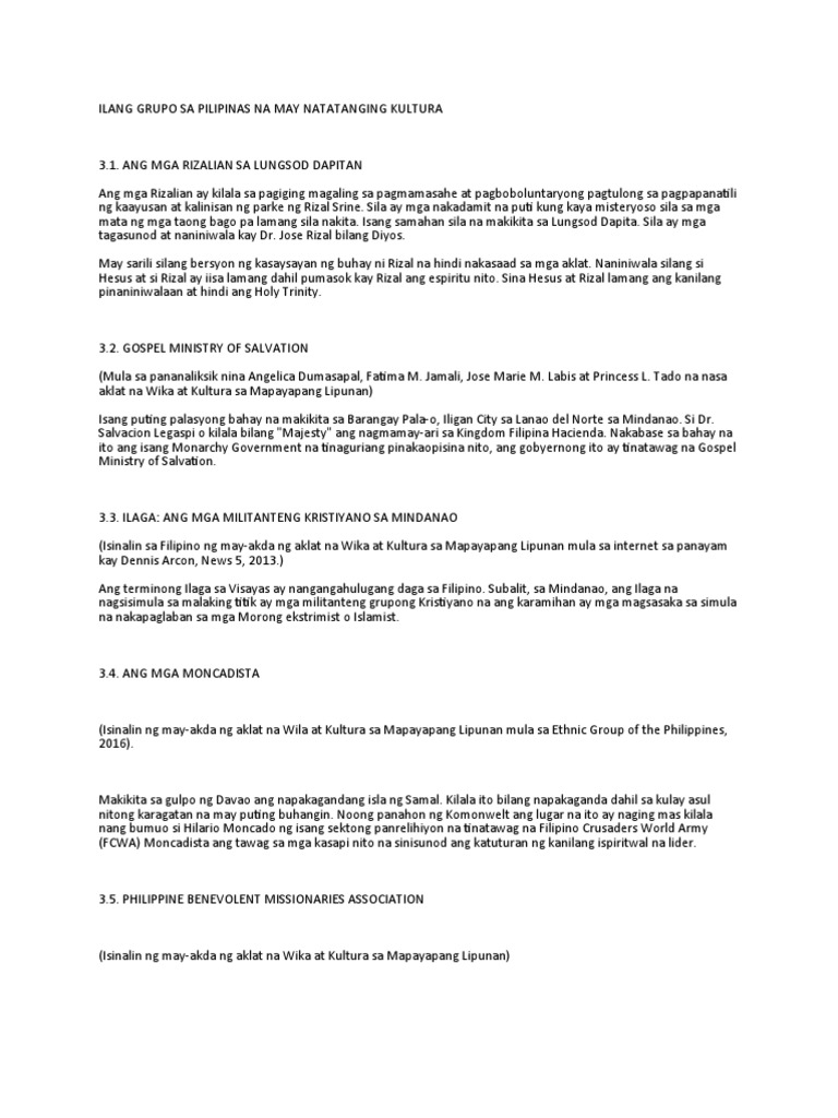 Fil 101 1ST Sem | PDF