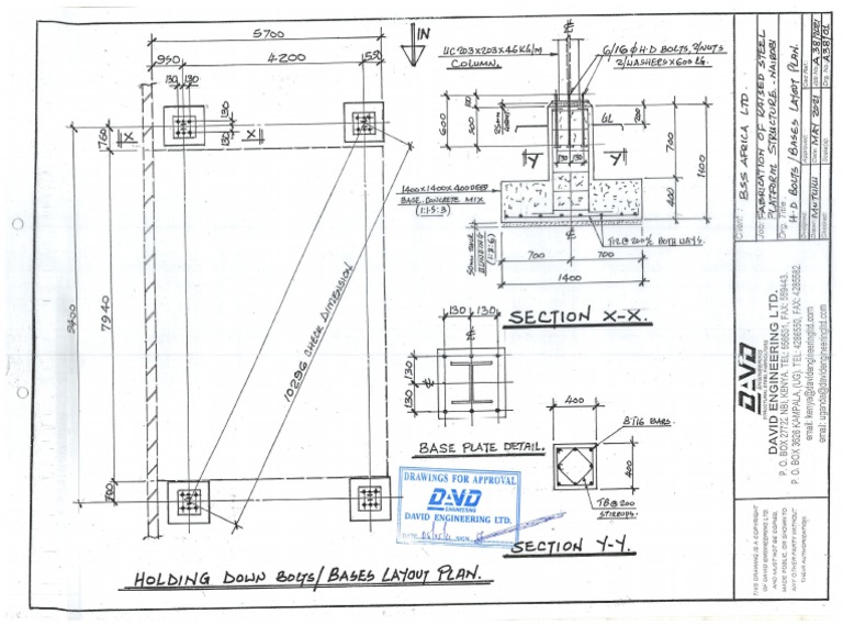 Foundation Drawing | PDF