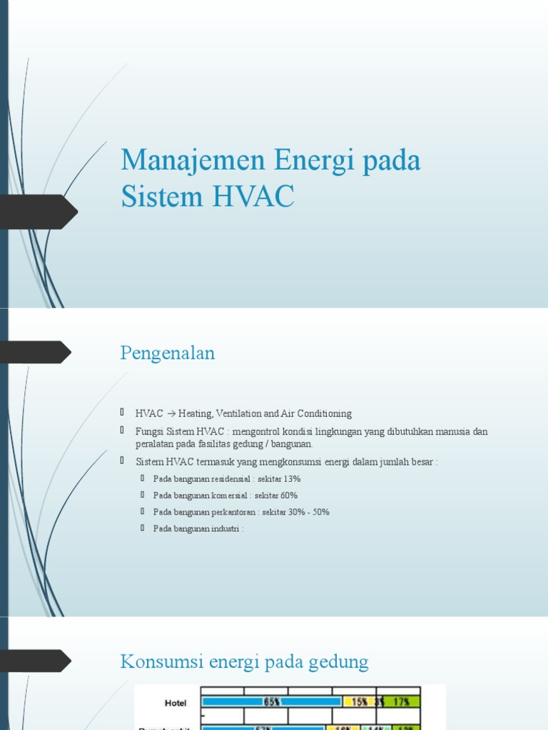 Manajemen Energi Pada Sistem HVAC | PDF