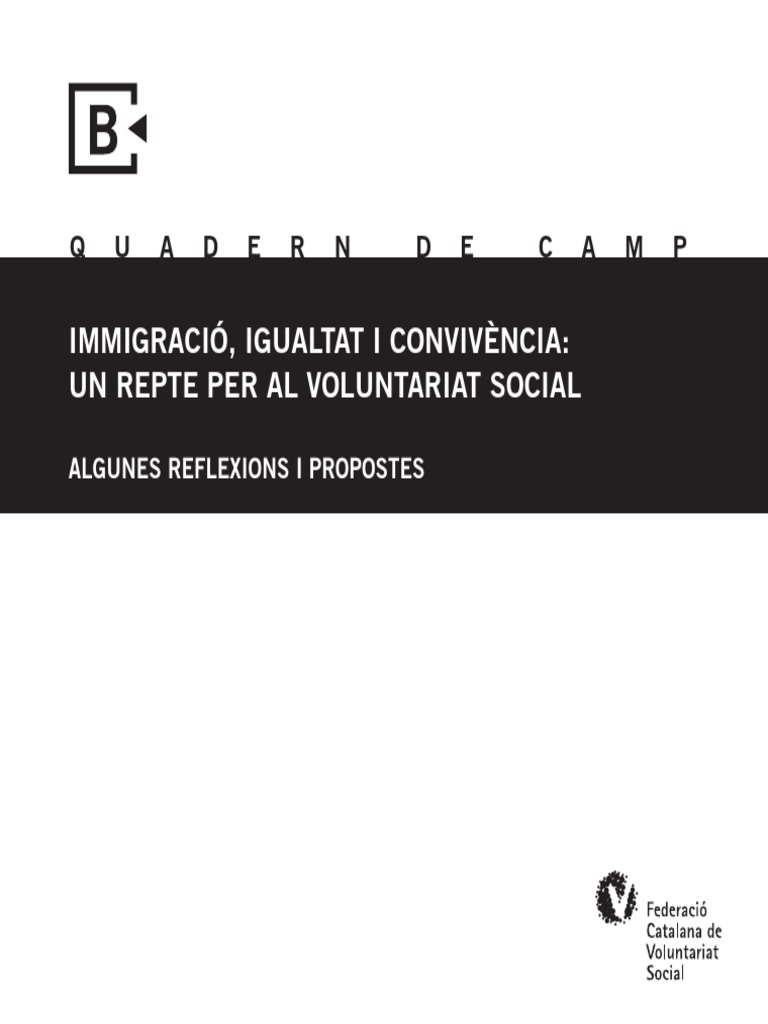 Immigracio Igualtat Convivencia | PDF