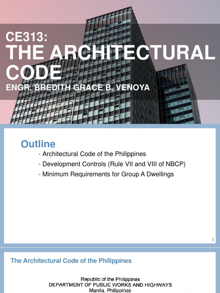 The Architectural Code | PDF | Building Engineering | Economic Sectors