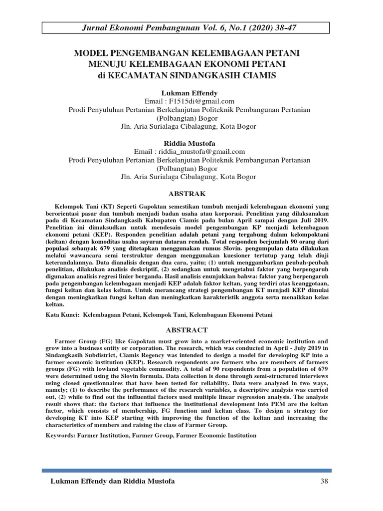 7.a. Artikel - JEP | PDF