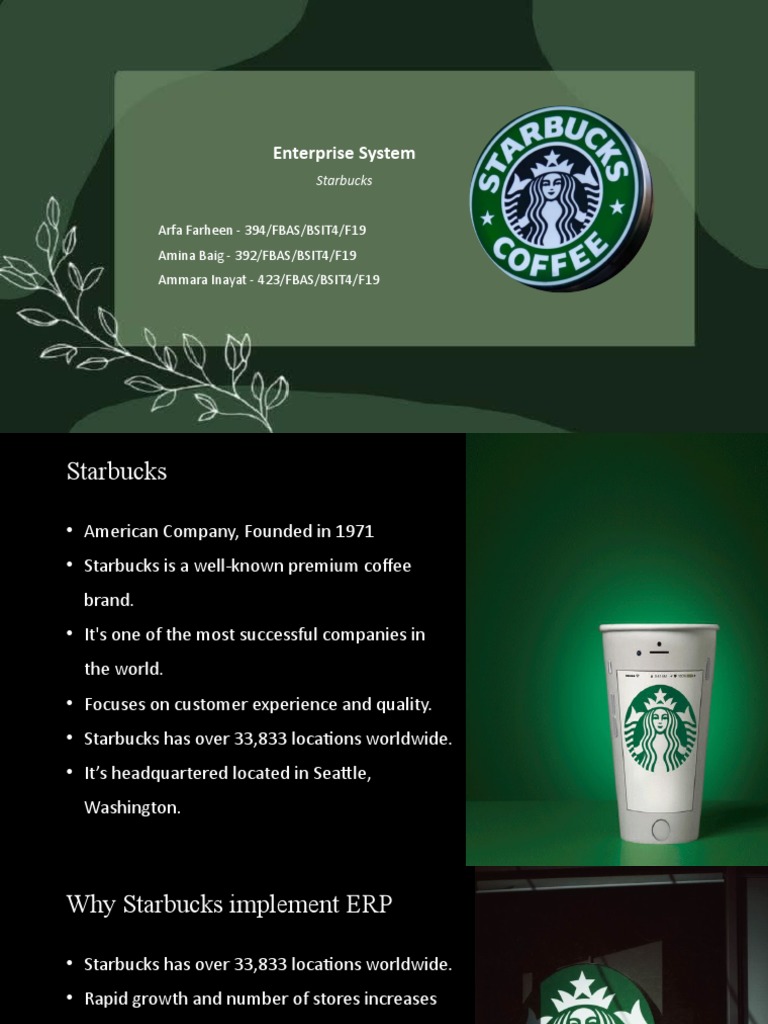 Enhancing Starbucks Customer Service with ERP | PDF | Business