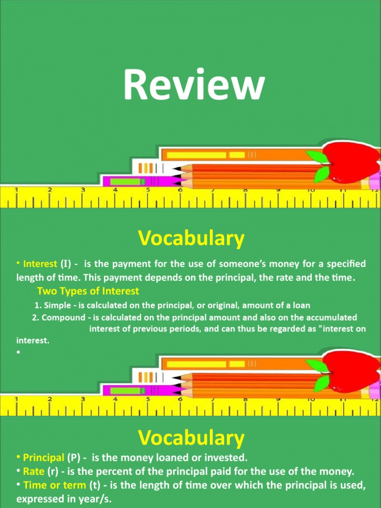 Compound Interest Pdf Interest Debt