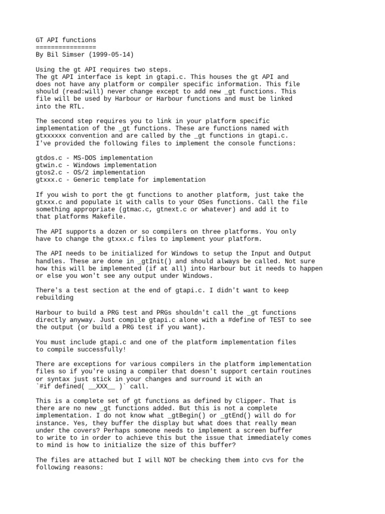 Gtapi | PDF | Command Line Interface | Microsoft Windows