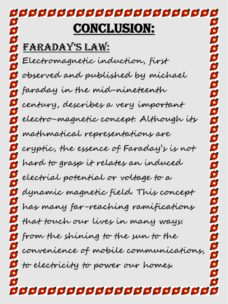 Physics Project On Electromagnetic Induction | PDF | Electromagnetic ...
