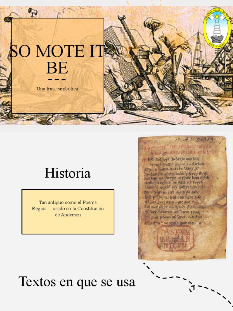 Evolución y Uso de "So Mote It Be" | PDF