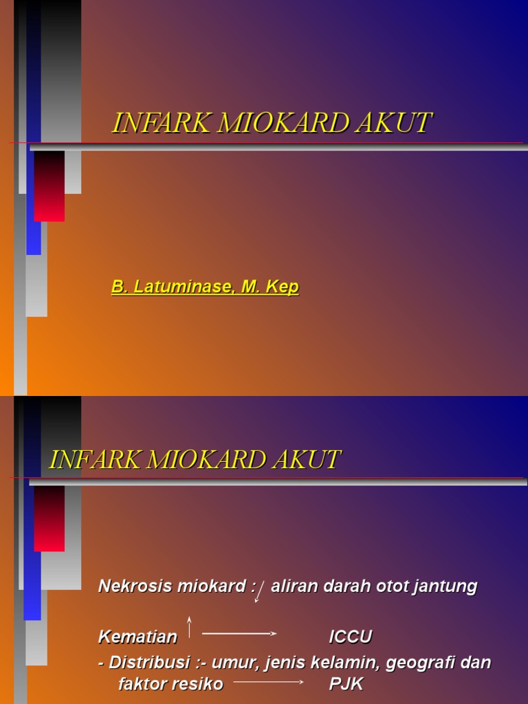 Infark MIokard Akut | PDF | Sains & Matematika