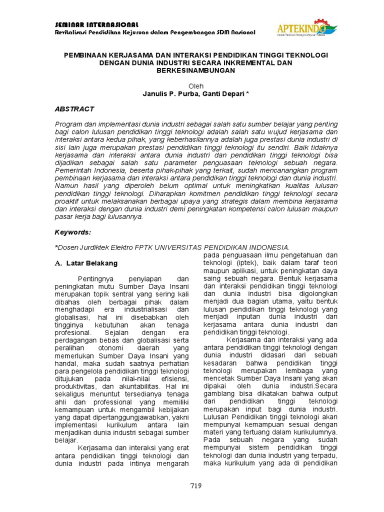 Janulis P Purba - UPI | PDF