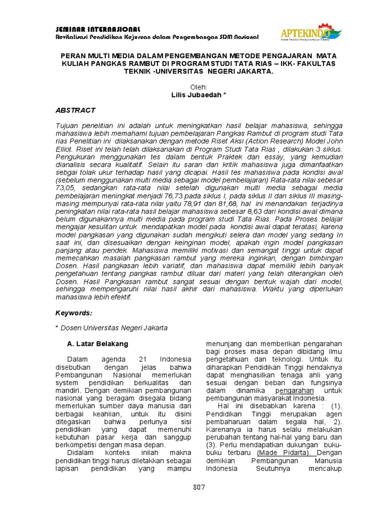 Lilis Jubaedah - UNJ | PDF