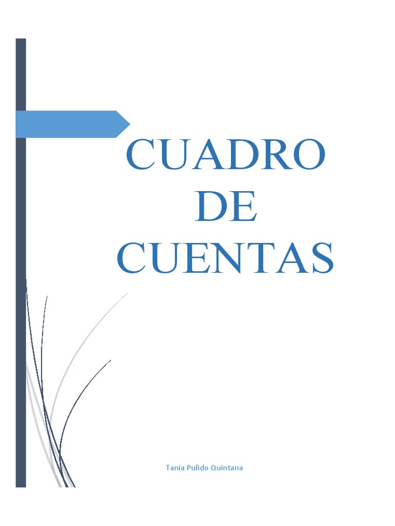 Cuadro de Cuentas | Descargar gratis PDF | Contabilidad | Dinero
