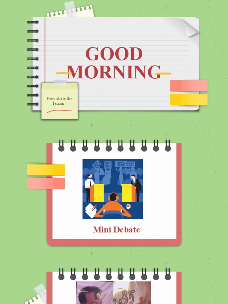 Mini Debate Argumentative Text | PDF