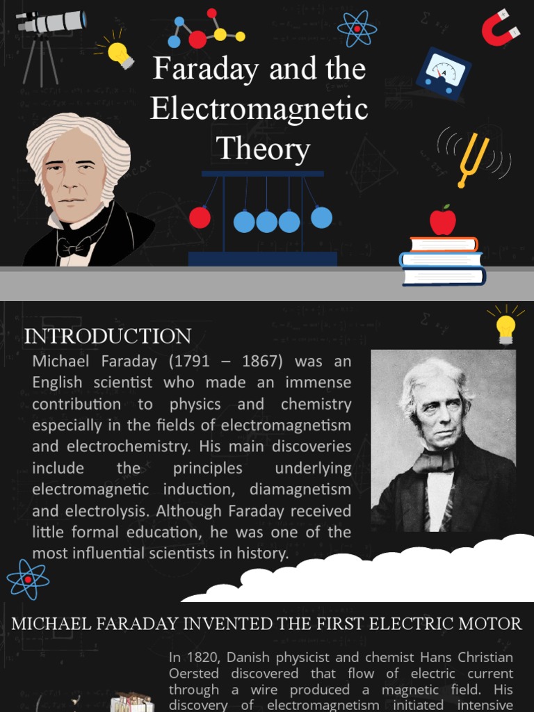 Michael Faraday - Group 2 | PDF | Electromagnetic Induction | Electric ...