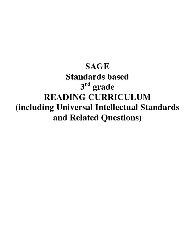3rd Grade Reading Curriculum Guide | PDF | Plot (Narrative) | Poetry