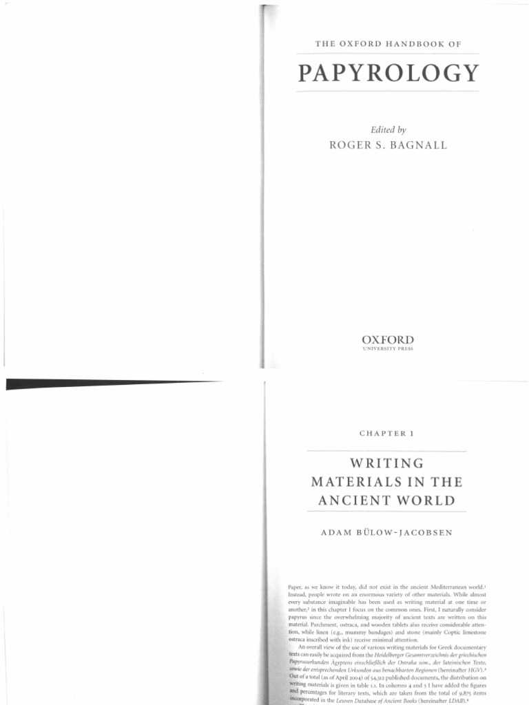 Ancient Writing Materials Explored | PDF | Papyrus | Writing