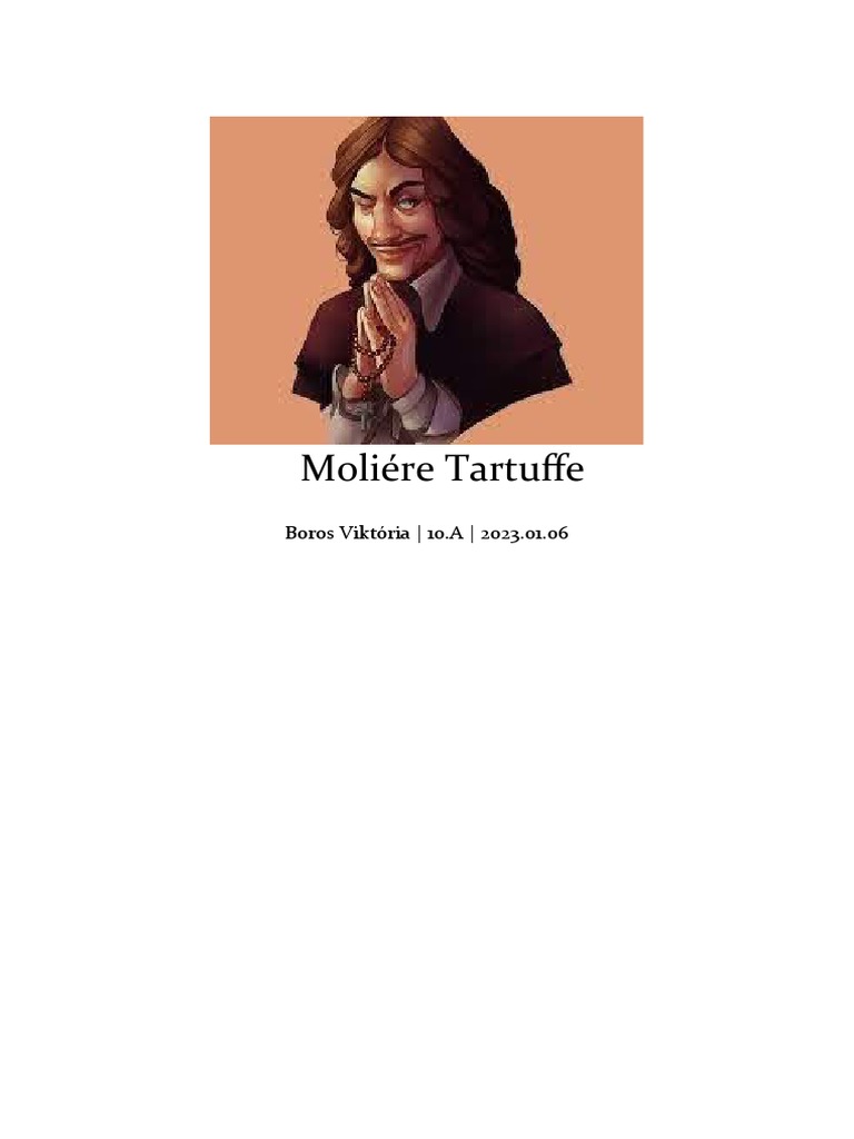Moliére Tartuffe | PDF
