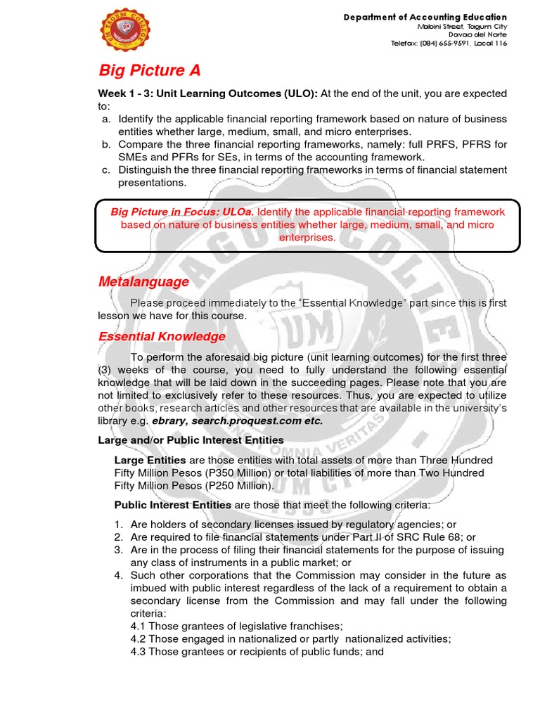 61e90b7ba758c70777363b90-1642664533-SIM - ACC 226 - Week 1-3 - ULOa | PDF | International ...