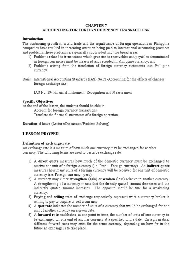 FC Transactions Derivatives Hedge Acctg | PDF | Option (Finance ...