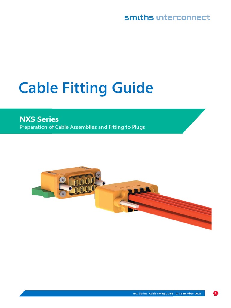 NXS Series Cable Fitting Guide | PDF | Electrical Connector | Screw