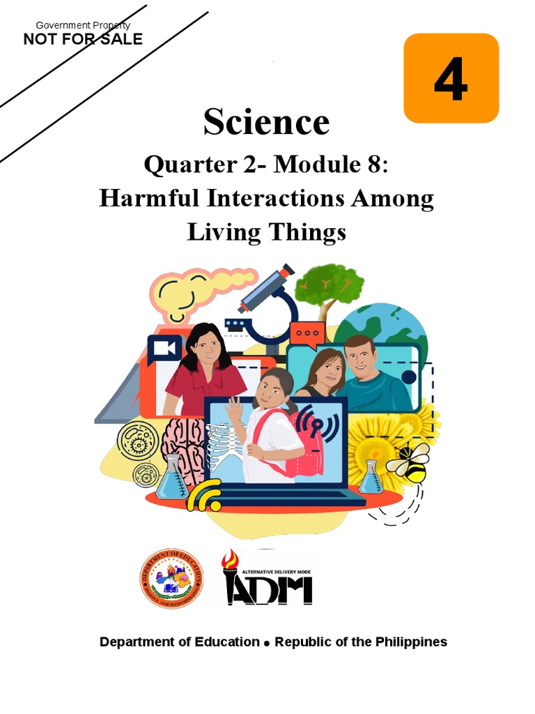 Science4 - Q2 - Mod8 - Harmful Interactions - v3 | PDF