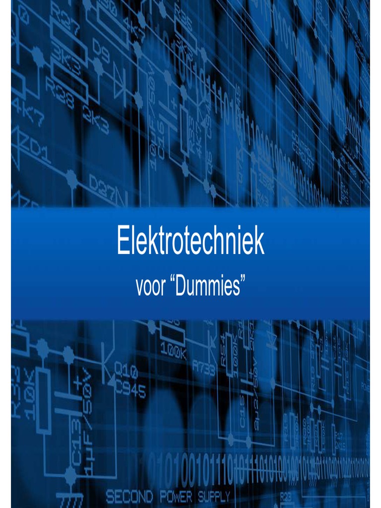 Elektrotechniek Voor Dummies | PDF