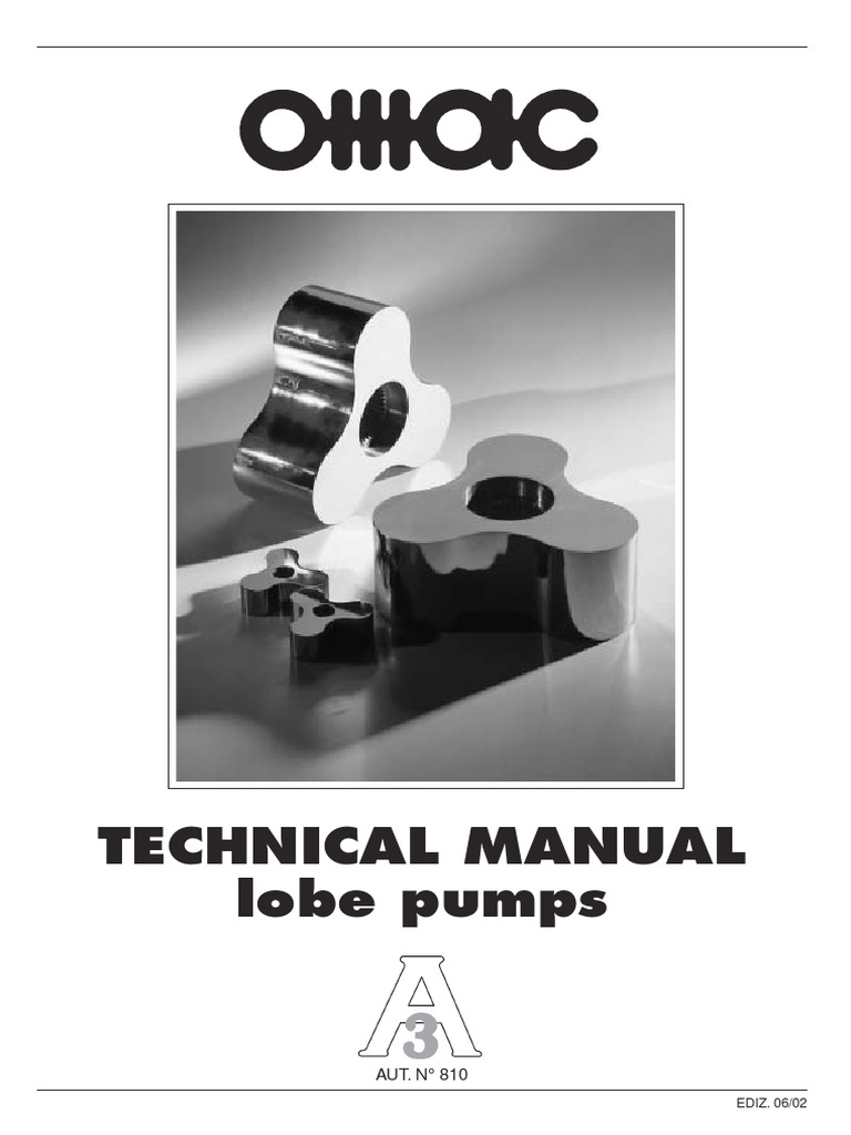 OMAC - Lobe - Pumps - Technical - Manual - EN | PDF | Pump | Applied ...