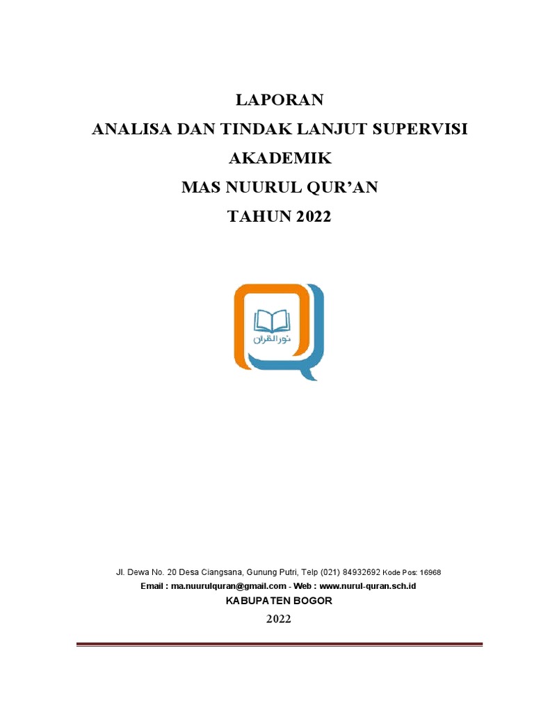 Contoh Laporan Tindak Lanjut | PDF