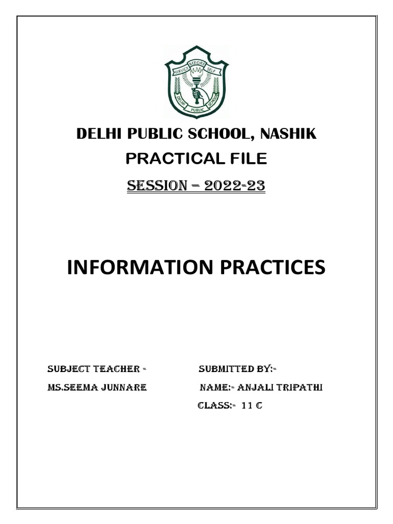 IP Project 11th | PDF