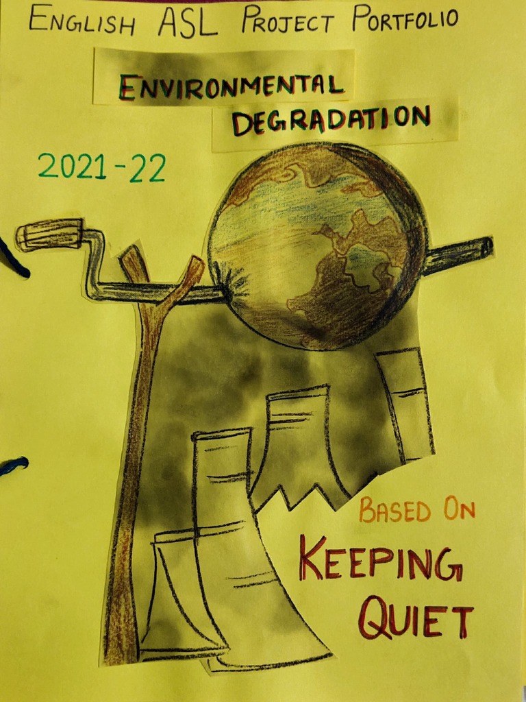 Class Xii TH English Project Keeping Quiet | PDF