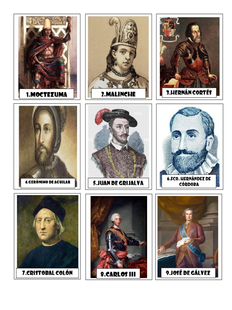 Personajes Clave de la Independencia Mexicana | PDF | Historia