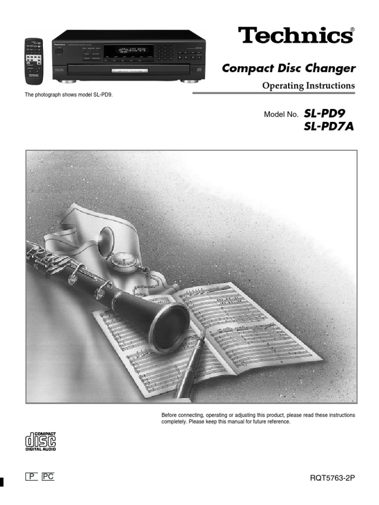 Technics SL Pd9 Owner S Manual | PDF