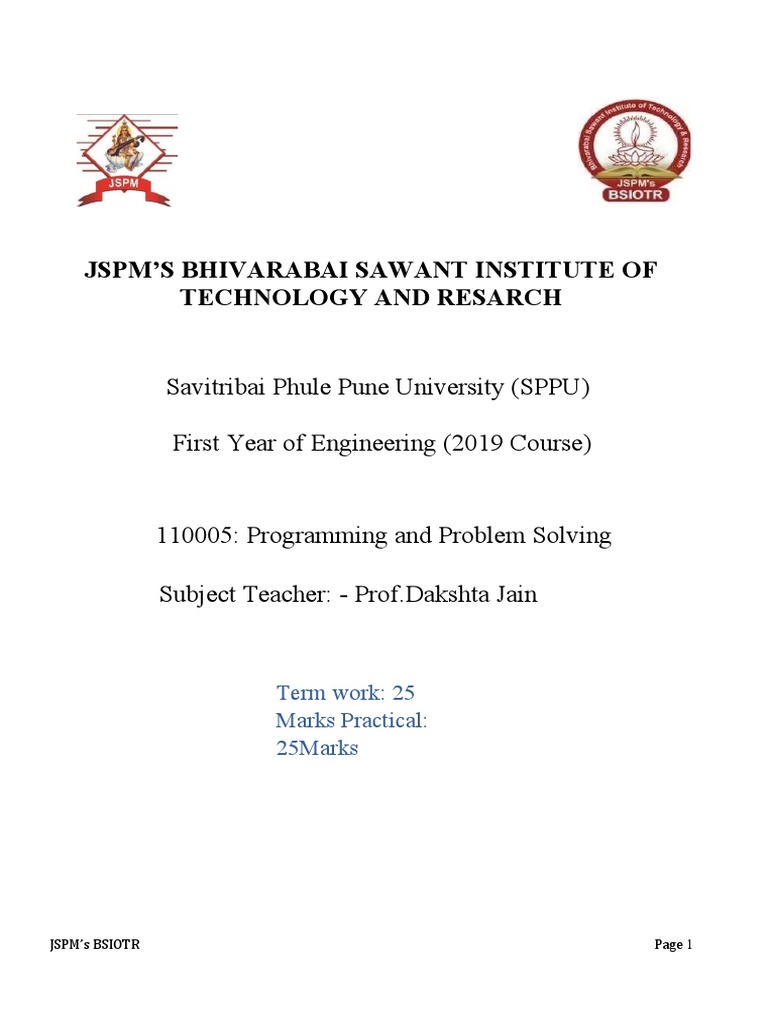 PPS - Lab Manual | PDF