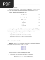 Ecuaciones e Inecuaciones | PDF | Ecuaciones | Matemáticas