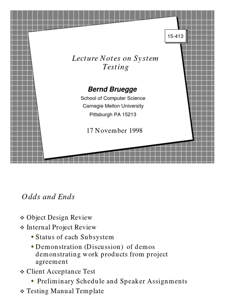 11system Testing | PDF