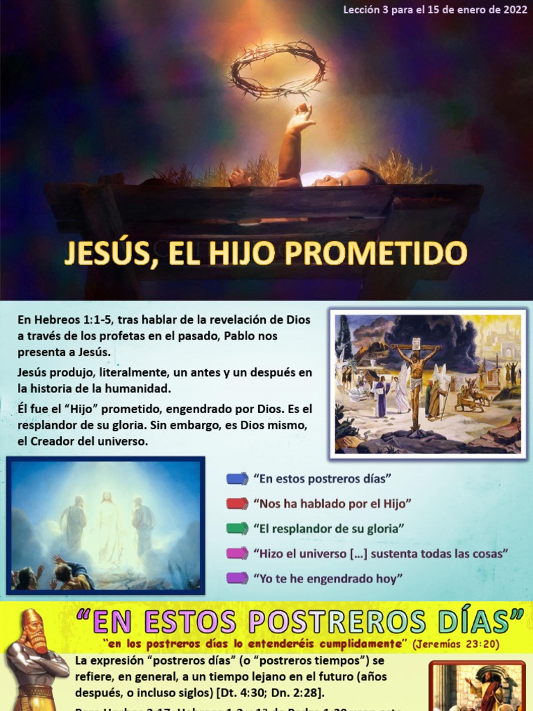 Jesús: El Hijo de Dios y Creador del Universo | PDF | Jesús | Dios