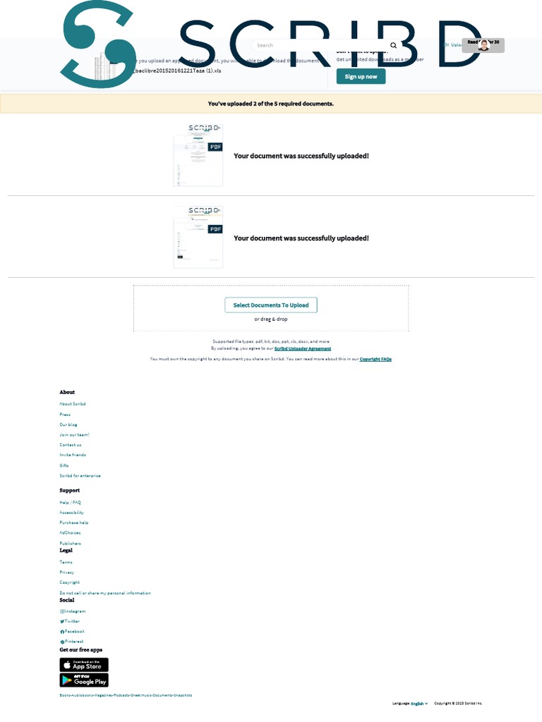 Upload A Document Scribd Pdf Scribd Computing