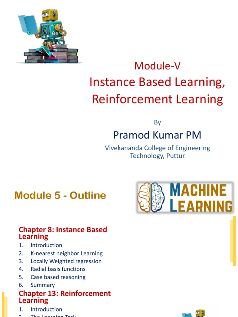 ML Module 5 1 | Download Free PDF | Multivariate Statistics | Applied ...