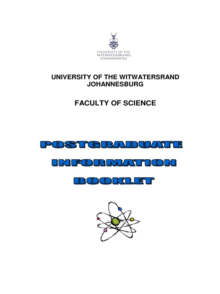 Wits Researchproposal | PDF | Thesis | Doctor Of Philosophy