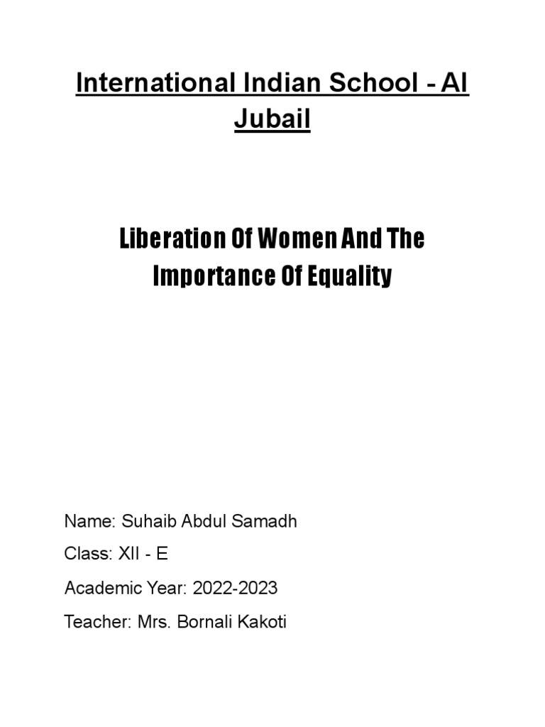 English Essay On Women Empowerment Pdf Empowerment Woman