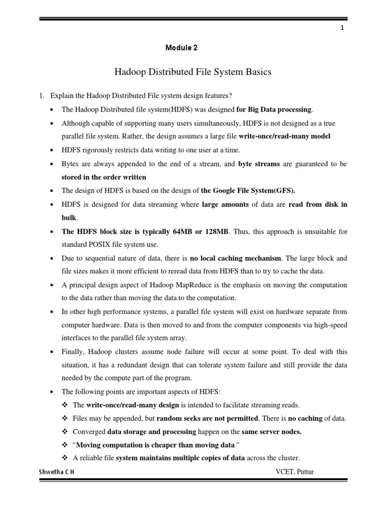 BDA Module2 - CHAPTER2 | PDF